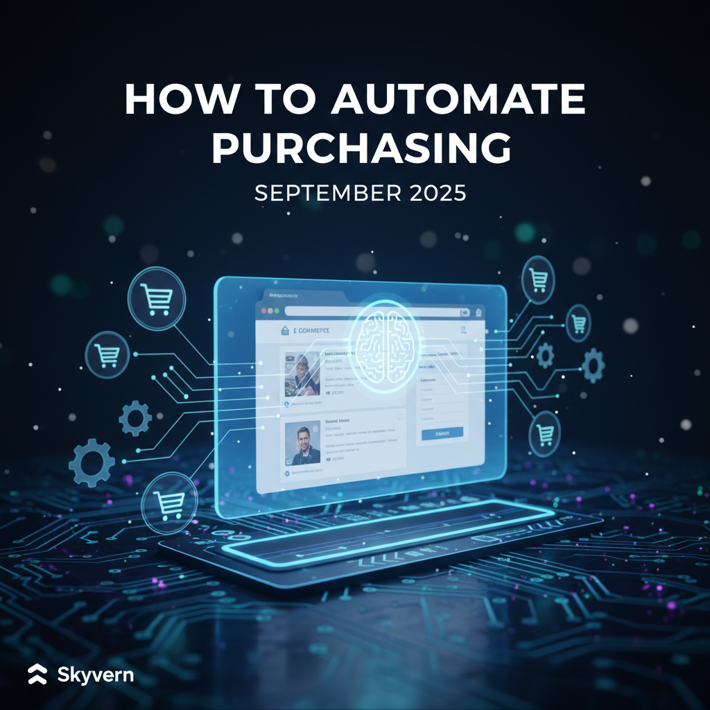 How to Automate Purchasing Workflows in September 2025