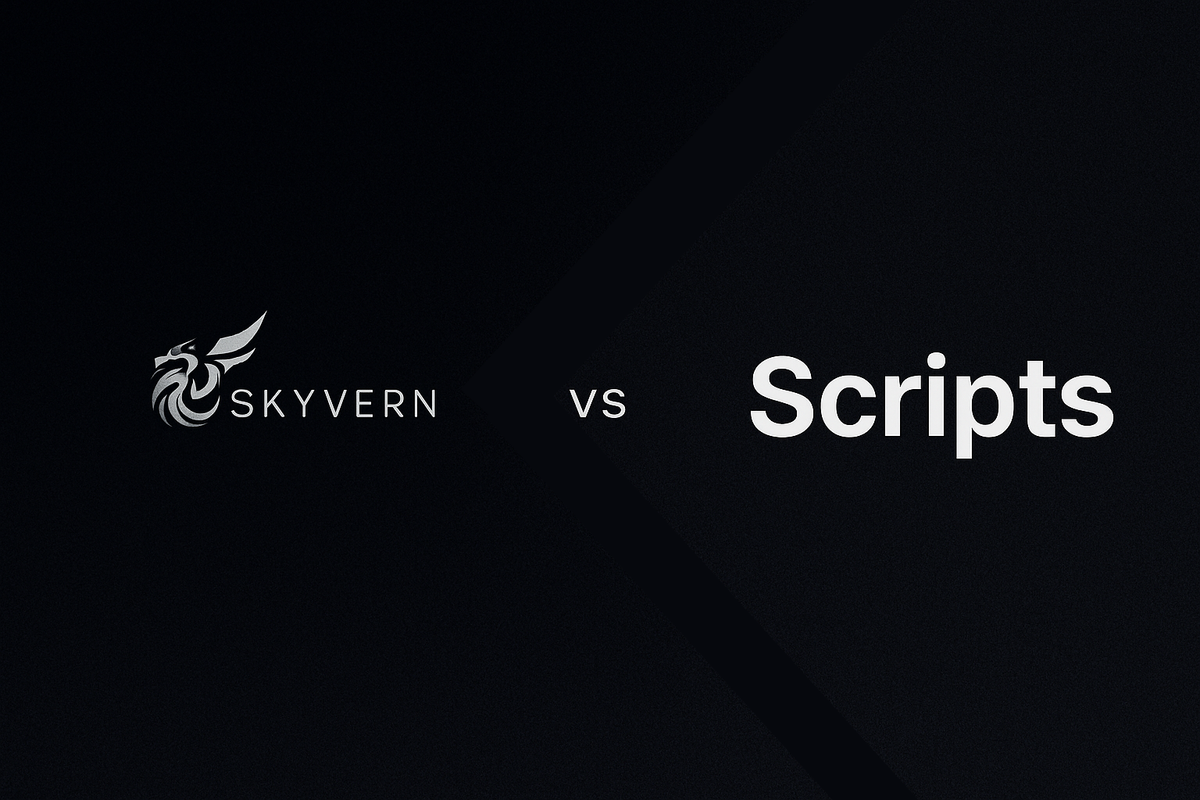 Skyvern vs Scripts: AI Browser Automation Comparison